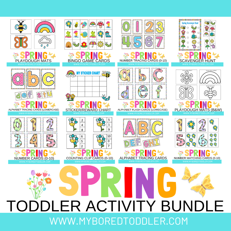 Spring Printable Pack – My Bored Toddler