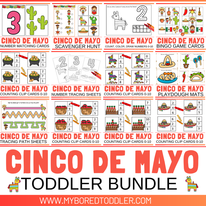 CINCO DE MAYO BUNDLE - FLASH SALE – My Bored Toddler