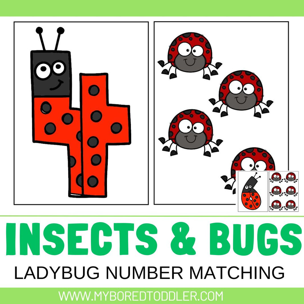 Insects & Bugs – My Bored Toddler