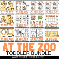Zoo Animal Value Bundle – My Bored Toddler