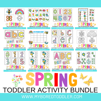 Spring Printable Pack – My Bored Toddler
