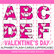 Valentine's Day Alphabet Flashcards Lowercase & Uppercase – My Bored ...