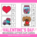 Valentine's Day Beginning Letter Clip Cards – My Bored Toddler