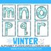 Winter Alphabet Flashcards Uppercase & Lowercase – My Bored Toddler
