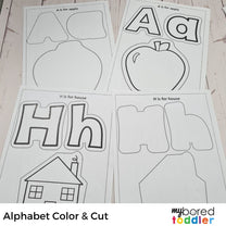 ALPHABET PRINTABLE BUNDLE - 15 RESOURCES! – My Bored Toddler