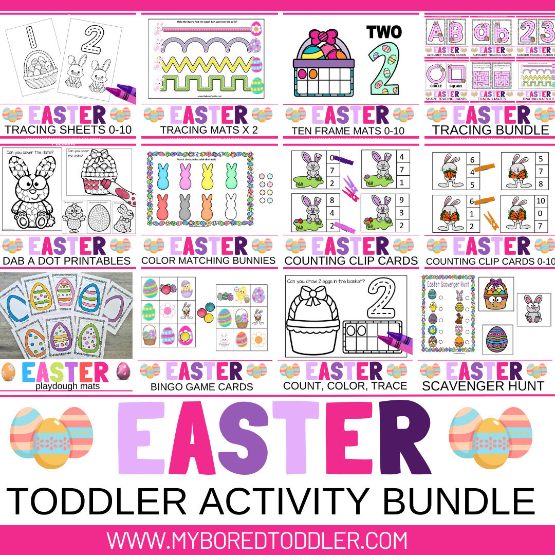 Easter Printable Pack - FLASH SALE – My Bored Toddler