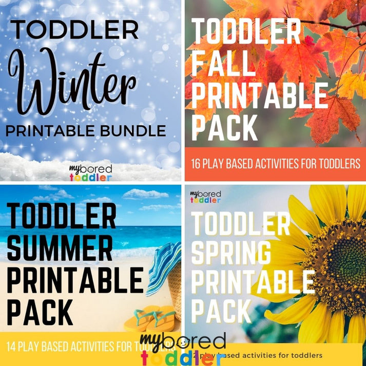 SEASONAL TODDLER PRINTABLE MEGA BUNDLE - FLASH SALE – My Bored Toddler