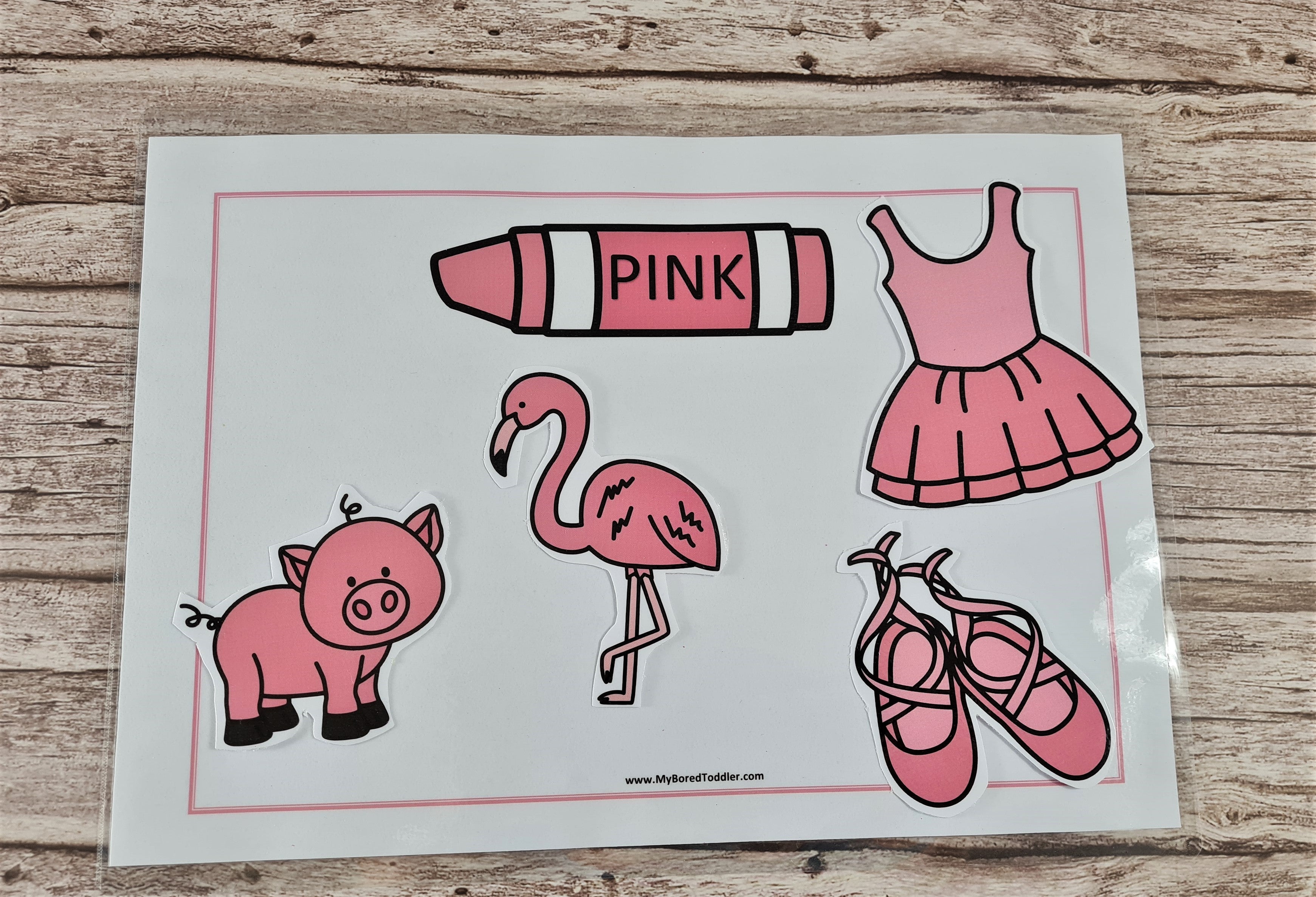Color Matching and Sorting Cards - FREE – My Bored Toddler